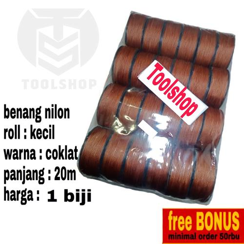 Jual Benang Sol Coklat Nilon 15 Meter - Kota Bekasi - Toolshop8 | Tokopedia