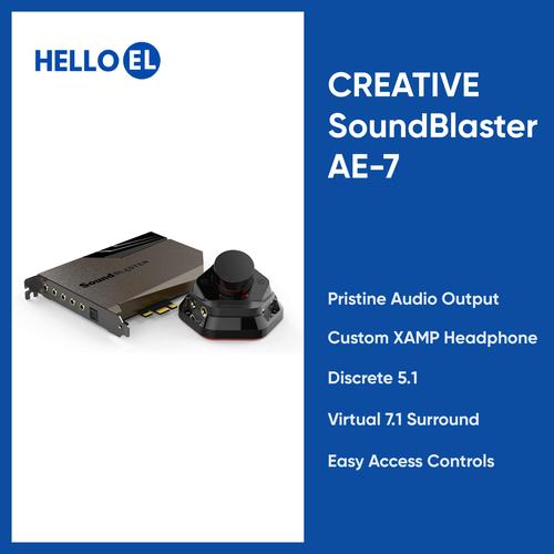 Jual CREATIVE Sound Blaster SoundBlaster AE-7 AE 7 AE7 Sound Card ...