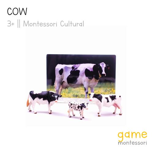 Jual Montessori Cultural Farm Animal Cow - Kab. Tangerang ...