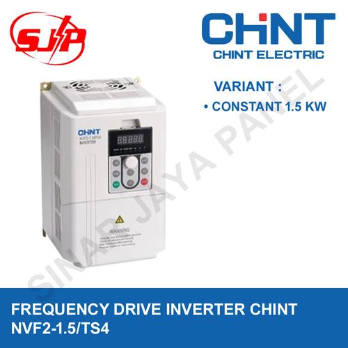 Jual FREQUENCY DRIVE INVERTER CHINT VFD NVF2-1.5/TS4 CONSTANT 1.5KW ...