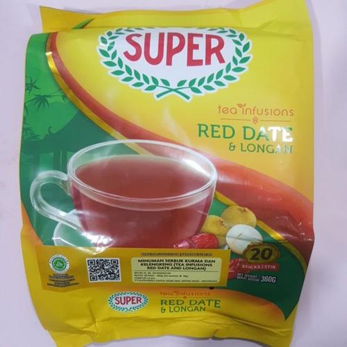 Jual Instant Red Dates & Longan Tea/ Angco Teh SUPER BRAND isi 20 ...