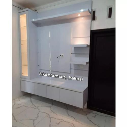 Jual lemari backdrop tv custom - Kota Bekasi - Sohib Kitchen Set ...