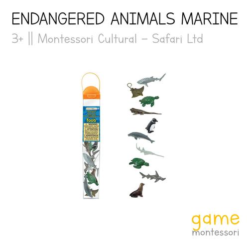 Jual Safari Ltd Endangered animals Marine Toob - Cards Only - Kab ...