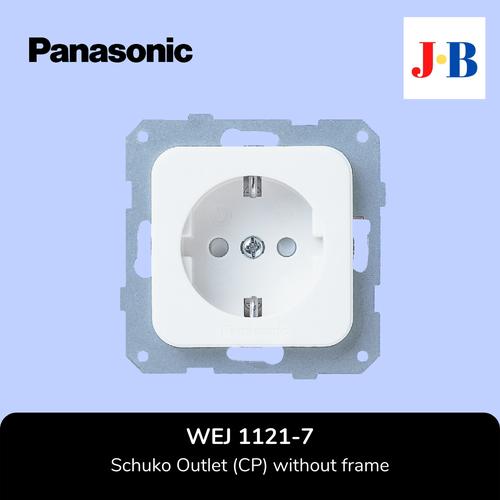 Jual Stopkontak Tanpa Frame Panasonic Wide Series Putih WEJ 1121-7 ...