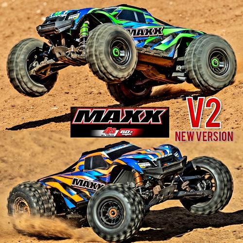 Jual Traxxas Maxx V2 2.0 WideMaxx 1/10 Brushless RTR 4WD Monster Truck ...