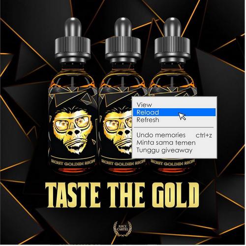 Promo GOLDENRILLA 100ML Secret Recipe by Indonesia Juice Cartel GOLDEN ...