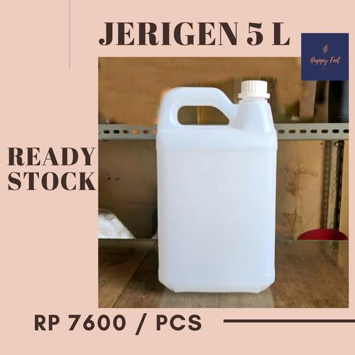 Jual BOTOL DIRIGEN JERIGEN JIRIGEN 5 LITER SEGEL (KONDISI BARU ...
