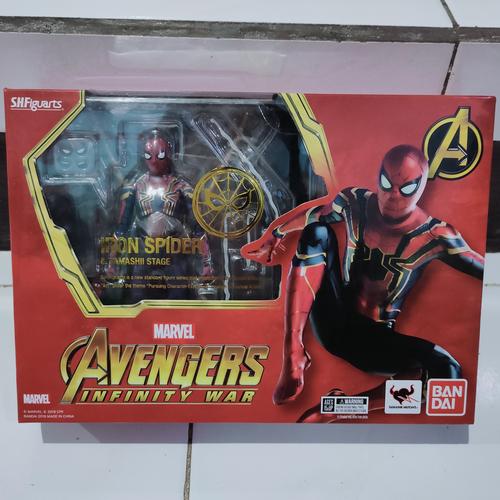 Jual SHF Iron Spider Infinity War + Tamashi Stage - Kab. Jember ...