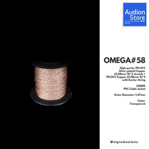 Promo OMEGA CABLE No. 58 7N OCC Silver-plated Copper Kevlar String ...