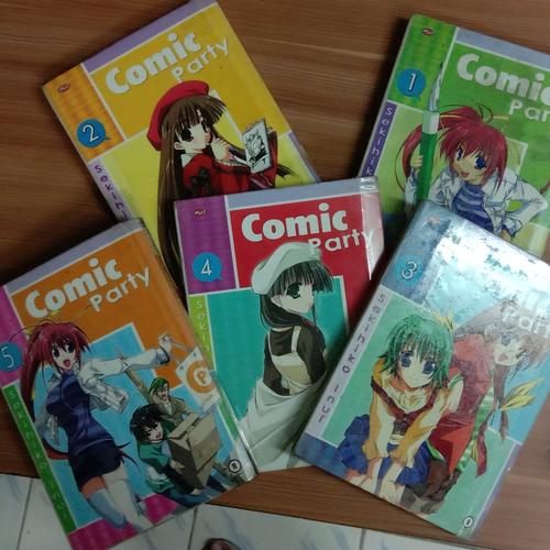 Jual set komik manga jepang serial cantik remaja Comic Party Sekihiko ...