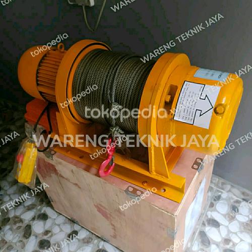 Jual katrol listrik 3 phase electric winch hoist kapasitas 5 ton x ...
