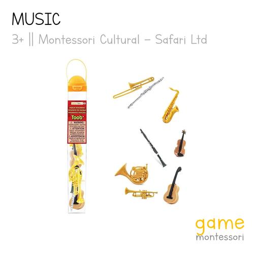 Jual Safari Ltd Musical Instruments Toob - Cards Only - Kab. Tangerang ...