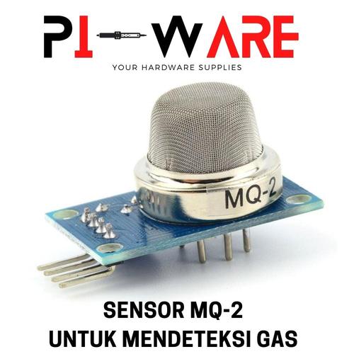 Jual MQ2 Sensor Deteksi Gas Mudah Terbakar LPG Asap Gas Metana MQ-2 ...