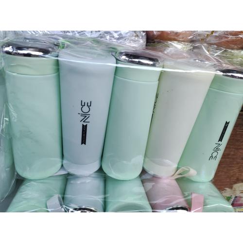 Jual BOTOL AIR MINUM KACA COVER PLASTIK NICE 500 ML/SOUVENIR - Kab ...