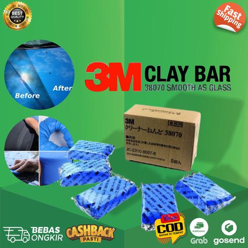 Jual 3M Claybar Clay Bar Original Wax Semir Poles Cat Mobil Car ...