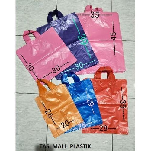 Jual Tas plastik warna uk 15, 20, 25 , 28 / Tas mall /shopping bag ...