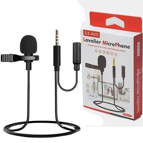 Jual Mic Klip On Lavalier Clip On Jepit Splitter 3.5mm Smule IG Live ...