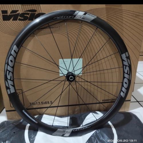 Jual Wheelset Road Bike 700C Vision Metron Carbon 40mm - Kota Tangerang ...