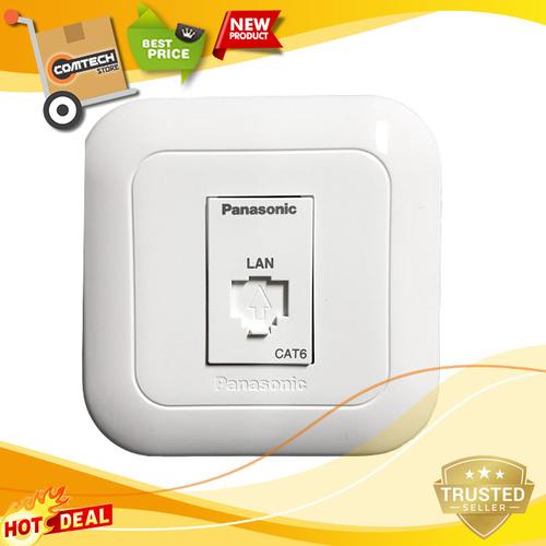 Jual FACEPLATE DATA CAT6 PANASONIC WEJ24886 MODUL LAN / OUTLET DATA ...