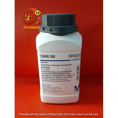 Jual Disodium Hydrogen Phosphate DIHYDRATE (Na2HPO4) analis MERCK Per ...