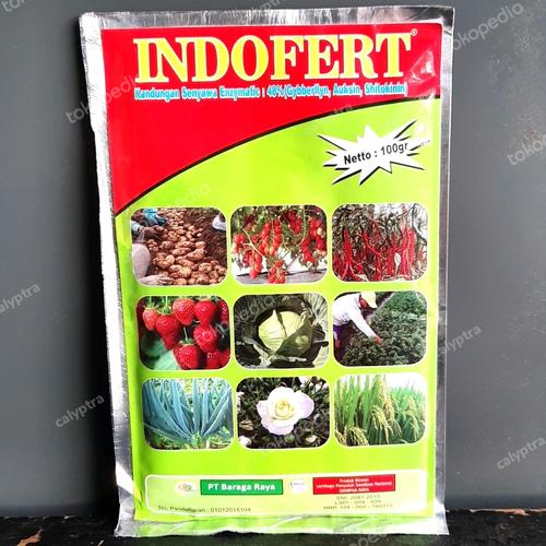 Jual INDOFERT merangsang pertumbuhan akar,daun,bunga dan buah - Kab. Cianjur - calyptra | Tokopedia