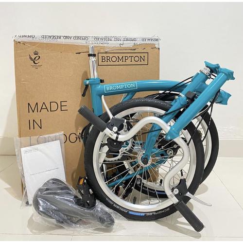 Jual SEPEDA LIPAT BROMPTONN B75 M3E WATER BLUE - Jakarta Barat - ericpoan | Tokopedia