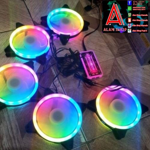 Jual FAN PC CPU 12 CM RGB AUTO 6 PIN FAN CONTROLLER - Kota Manado ...