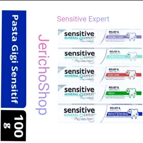 Jual Pepsodent ToothPaste Sensitive Expert Whitening / Fresh 100gr ...