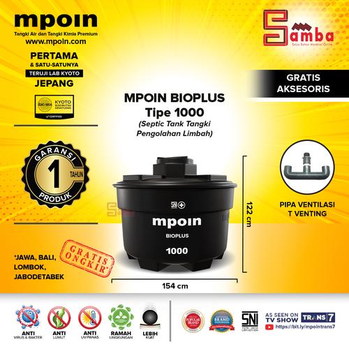Jual SEPTIC TANK MPOIN BIOPLUS 1000 LITER | TANGKI PENGOLAH LIMBAH ...