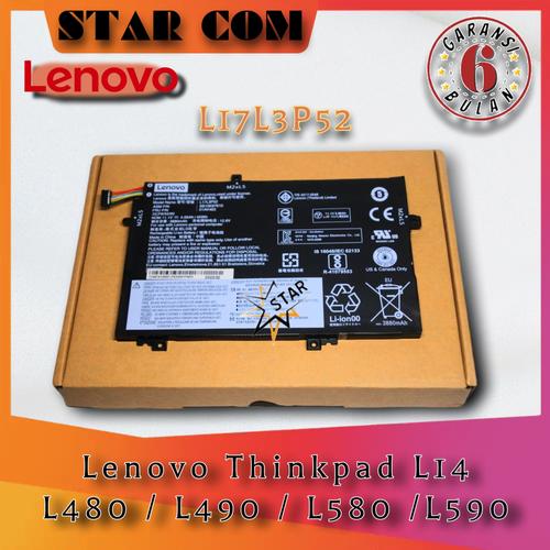 Jual Baterai Lenovo E480 E580 R480 R580 L480 L580 L17L3P52 L17L3P51ORI ...