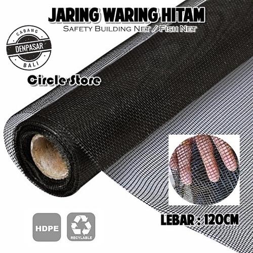 Jual Jaring Hitam Tebal Meteran / Jaring Pagar Tanaman / Black Net Mesh ...