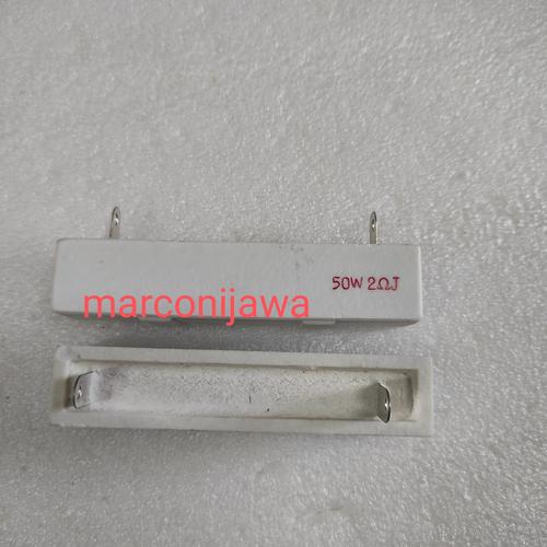Jual Resistor 50wat 2 ohm putih - Jakarta Barat - marconi jawa | Tokopedia
