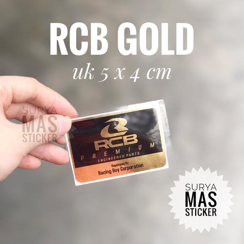 Jual stiker rcb racing boy shock premium gold - Kota Medan - surya mas ...