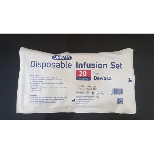 Jual Infuset Dewasa Onemed, dan Anak/selang infus onemed - ANAK - Kab ...