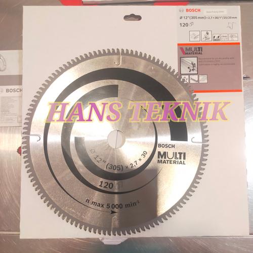 Jual Sawblade Bosch 12 inch 100T Circularsaw Kayu Tulang Alumunium PVC ...
