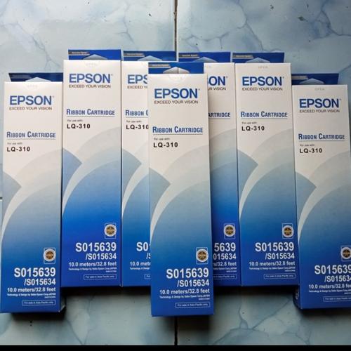 Jual pita Epson lq 310 original cartridge+rumah - Hitam - Jakarta Barat ...