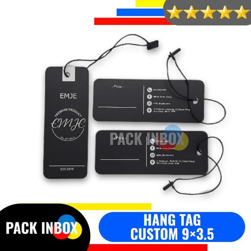 Jual CETAK LABEL HANG TAG BAJU CUSTOM HANGTAG HIJAB LABEL JILBAB - Kab ...