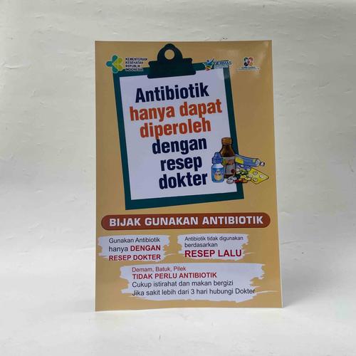Jual Poster Gunakan AB Secara tepat, Poster Apotek, Poster farmasi ...
