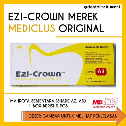 Jual Ezi Crown Temporary Crown Mahkota Sementara 1 Pcs / Box (3 Pcs ...