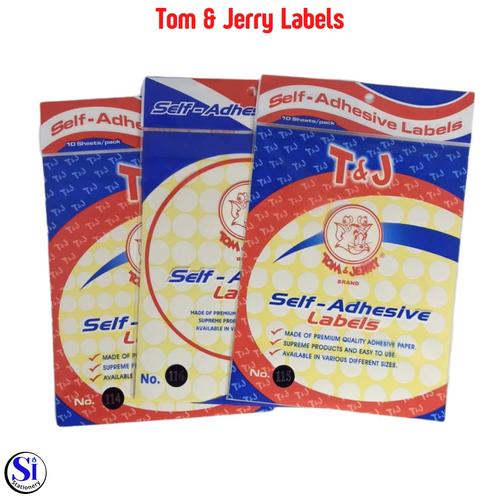 Jual Tom & Jerry Label Ukuran Bulat/Label Bulat No.114,115,116 - No.114 ...