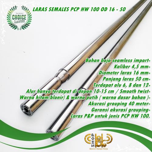 Jual Laras PCP HW 100 Smooth Twist Od 16 Bahan Baja Seamles Import ...
