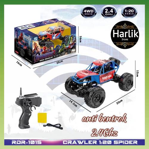 Jual mobil remot control terbaru model Spiderman harga promo - san ...