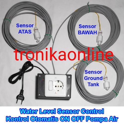 Jual Water Level Sensor Control Otomatis ON OFF Pompa Air Pengaman ...