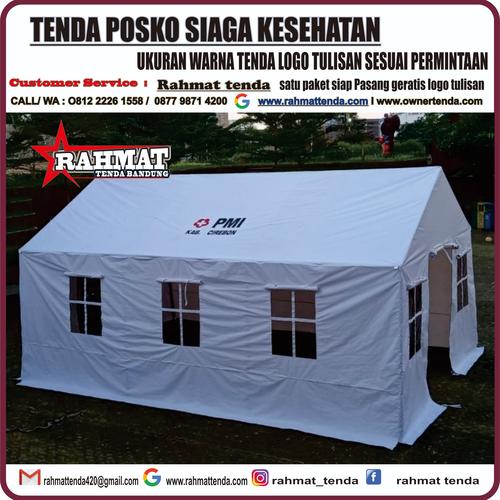 Jual Tenda posko tenda darurat 4x6 komando peleton barak pramuka - 1set ...