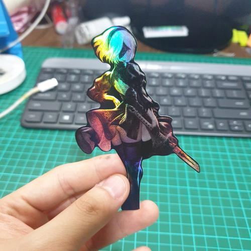 Jual Sticker Hologram Anime Besar - PSH974 - NieR:Automata - Jakarta ...