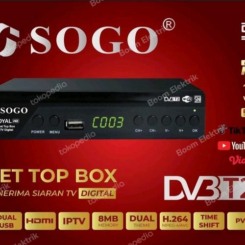 Jual Set Top Box (STB) Pencari Siaran Digital SOGO - STB Saja - Kota ...