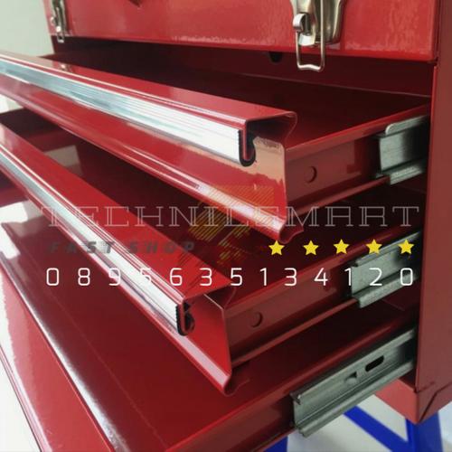 Jual Box alat 3 laci Metal box tool chest read 3 drawers kotak tempat ...