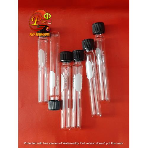 Jual Tabung Reaksi Drat Ulir PYREX/ Tabung Reaksi Tutup Ulir 13X100mm ...