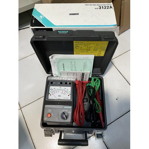 Jual Kyoritsu 3122A Analog Insulation Tester 5Kv Megger Manual Jarum ...