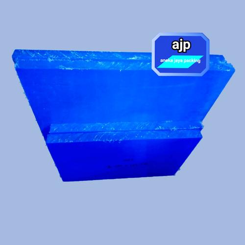 Jual mc blue sheet 20mm x 3,5cm x 100cm hard nylon biru lembaran ...